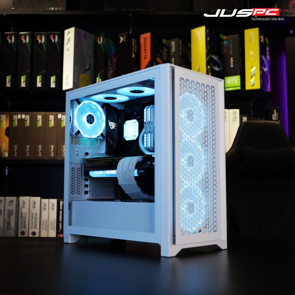 The 𝐂𝐨𝐫𝐬𝐚𝐢𝐫 Render With Gaming White Machine, Wish You Have A Fun At ...