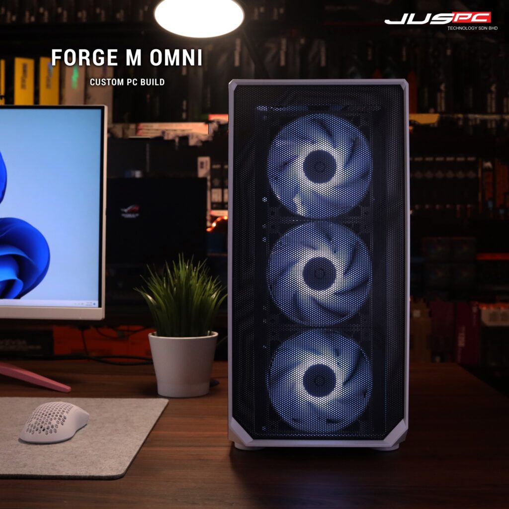 【RM6K Assemble Black & White Themed PC Build】 | JusPC