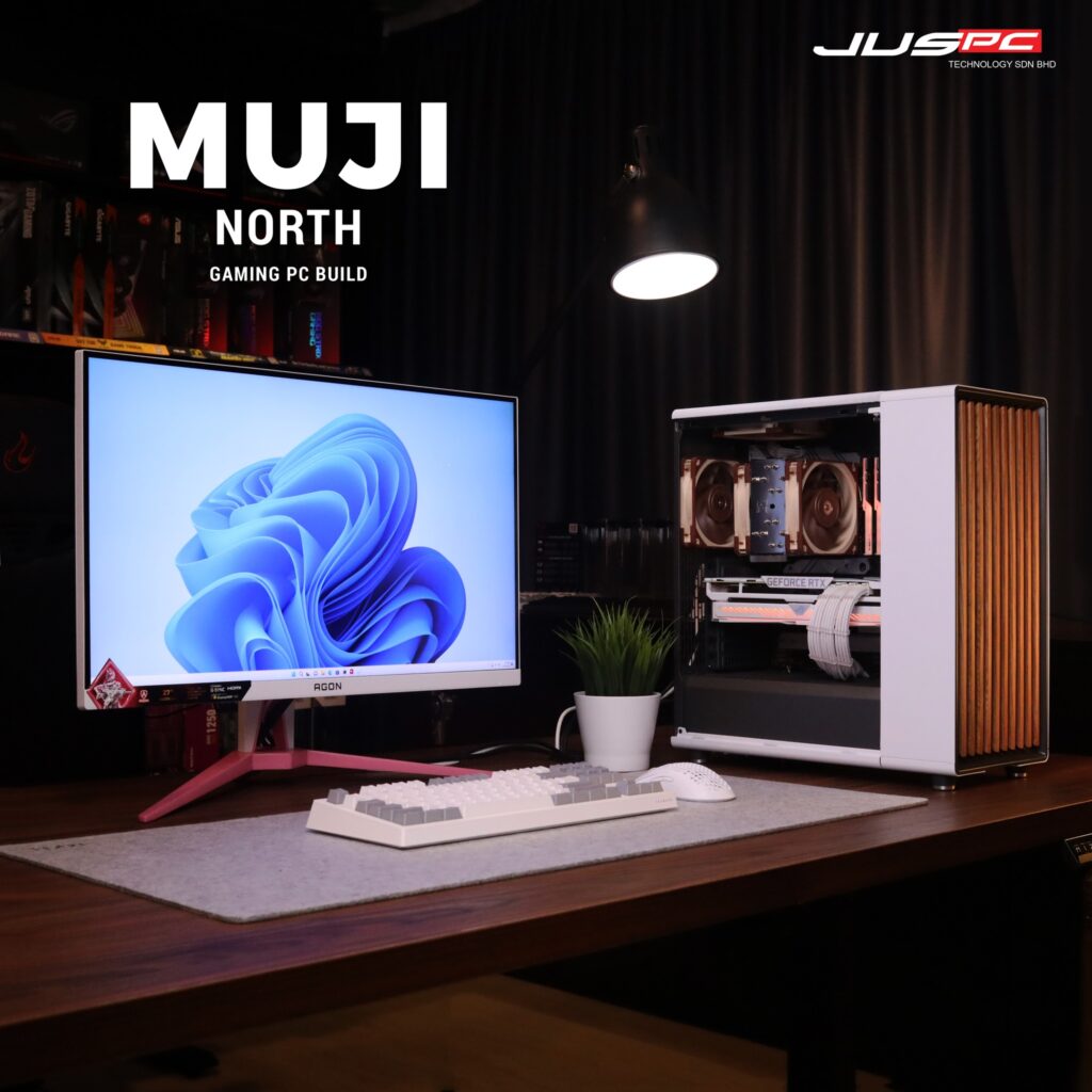 【Fractal Design North X Noctua MUJI Theme Setup With RM9K】 | JusPC
