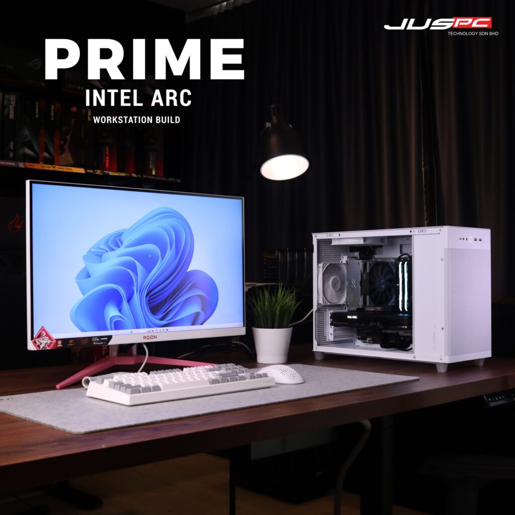 【ASUS AP201 White Workstation Setup】 | JusPC