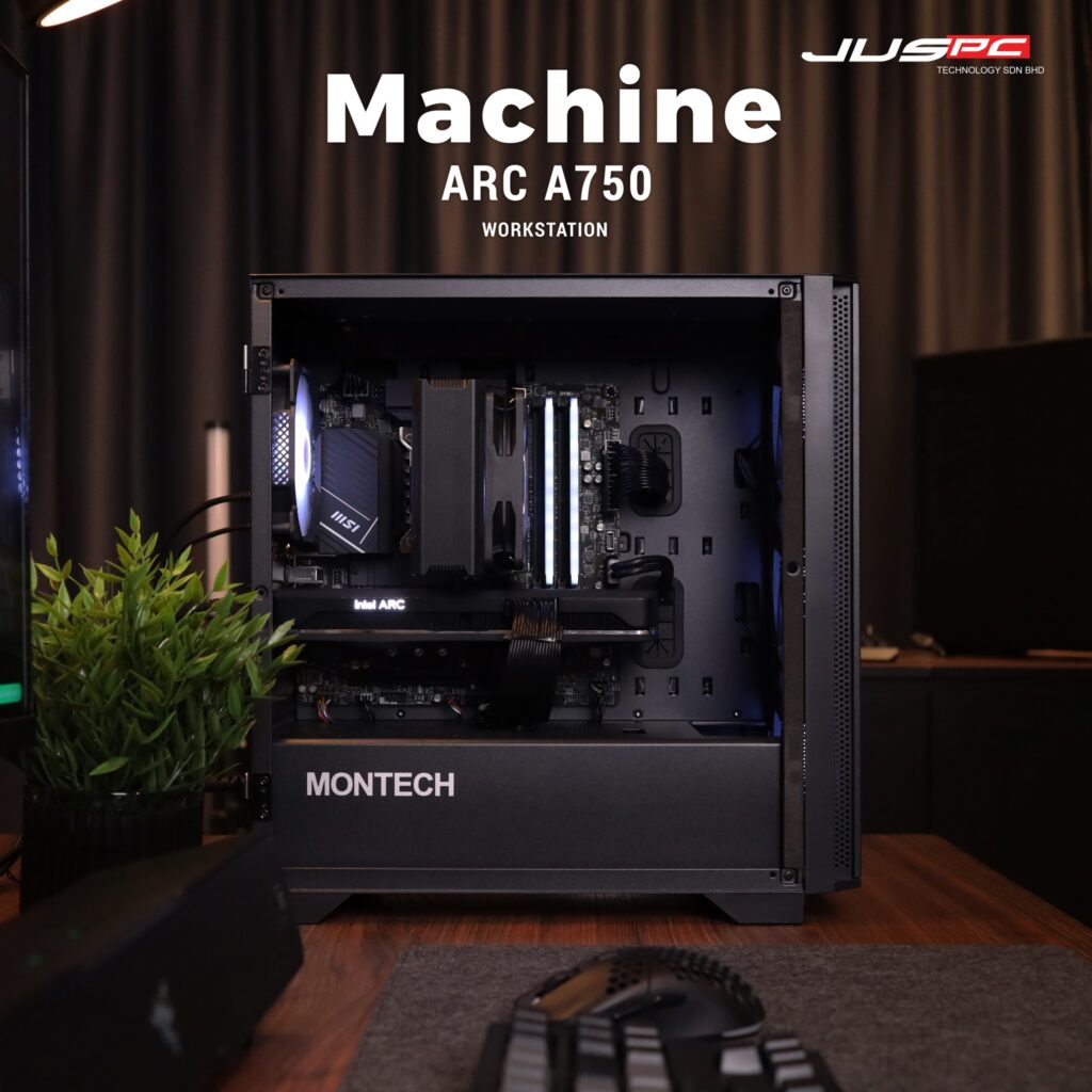 【INTEL ARC Render Machine Setup】 | JusPC