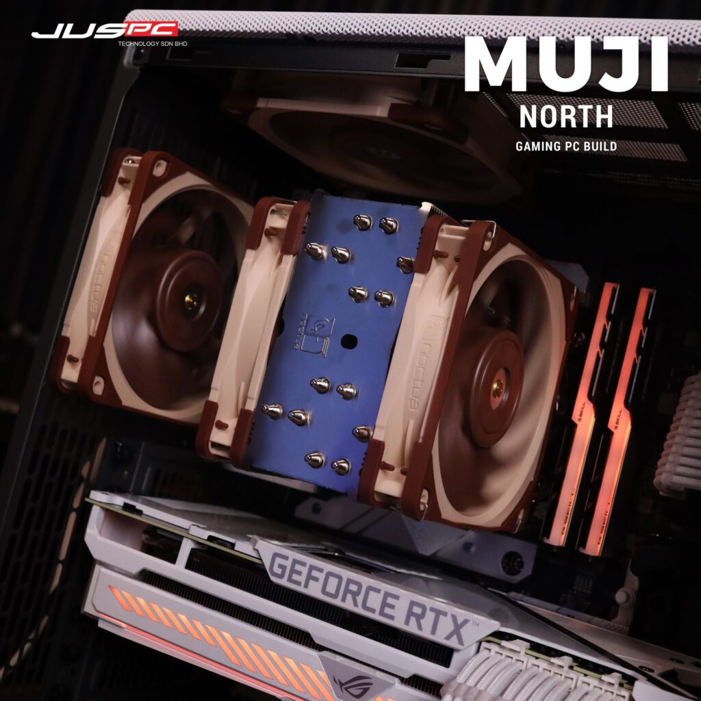 【Fractal Design North X Noctua MUJI Theme Setup With RM9K】 | JusPC