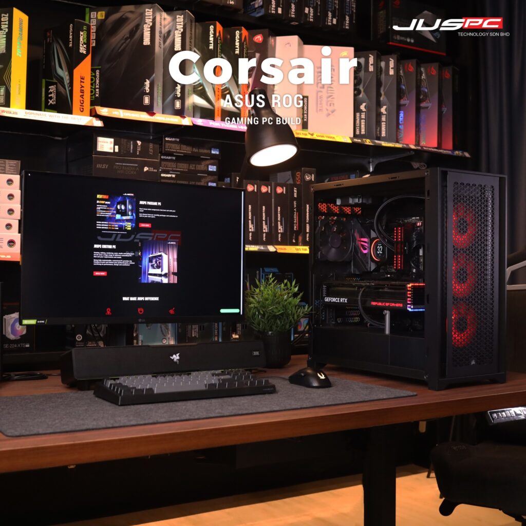 【CORSAIR 5000D Ultimate Gaming Setup】 | JusPC