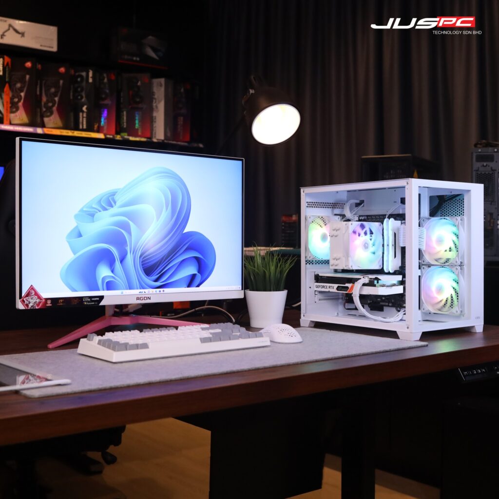 【RM3K Pure White Gaming Build】 | JusPC
