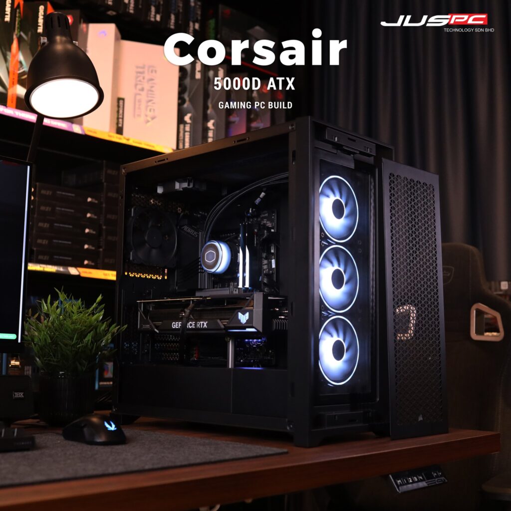 【CORSAIR 5000D Workstation Setup】 | JusPC