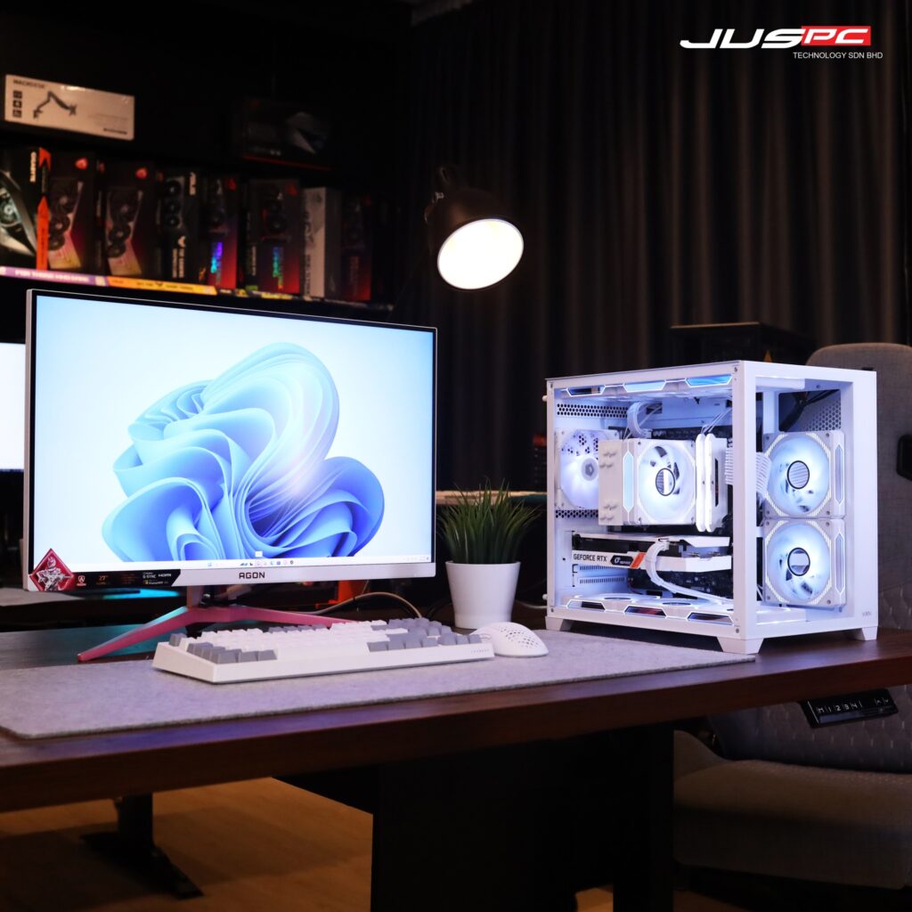 【Tecware VXN Pure White Gaming Build 2.0】 | JusPC