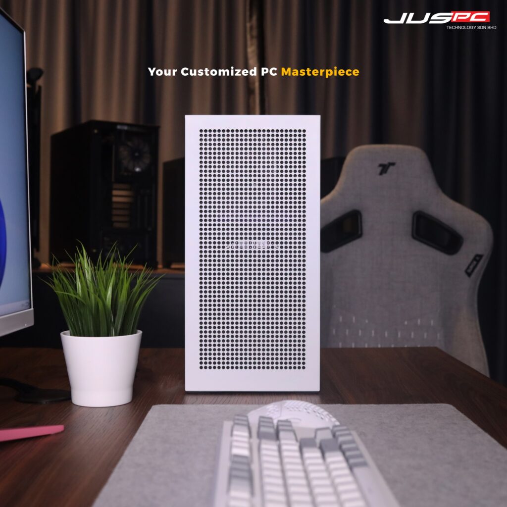 【NZXT H1 ITX White PC Build】 | JusPC