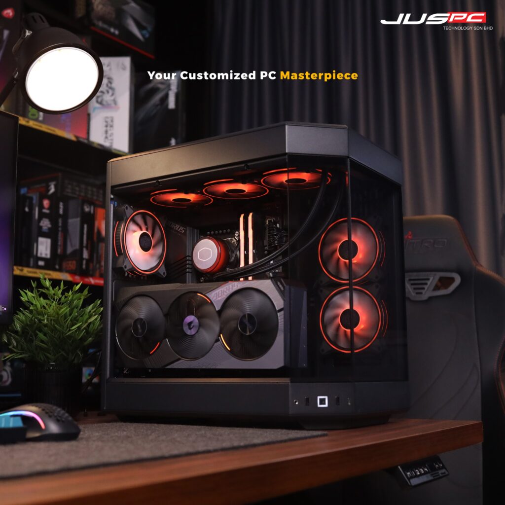 【HYTE Y60 Build With GIGABYTE AORUS Theme】 | JusPC