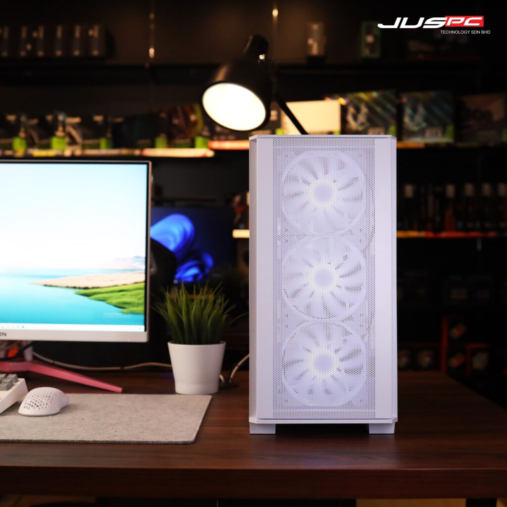 【Montech AIR 100 Pure White Build】 | JusPC
