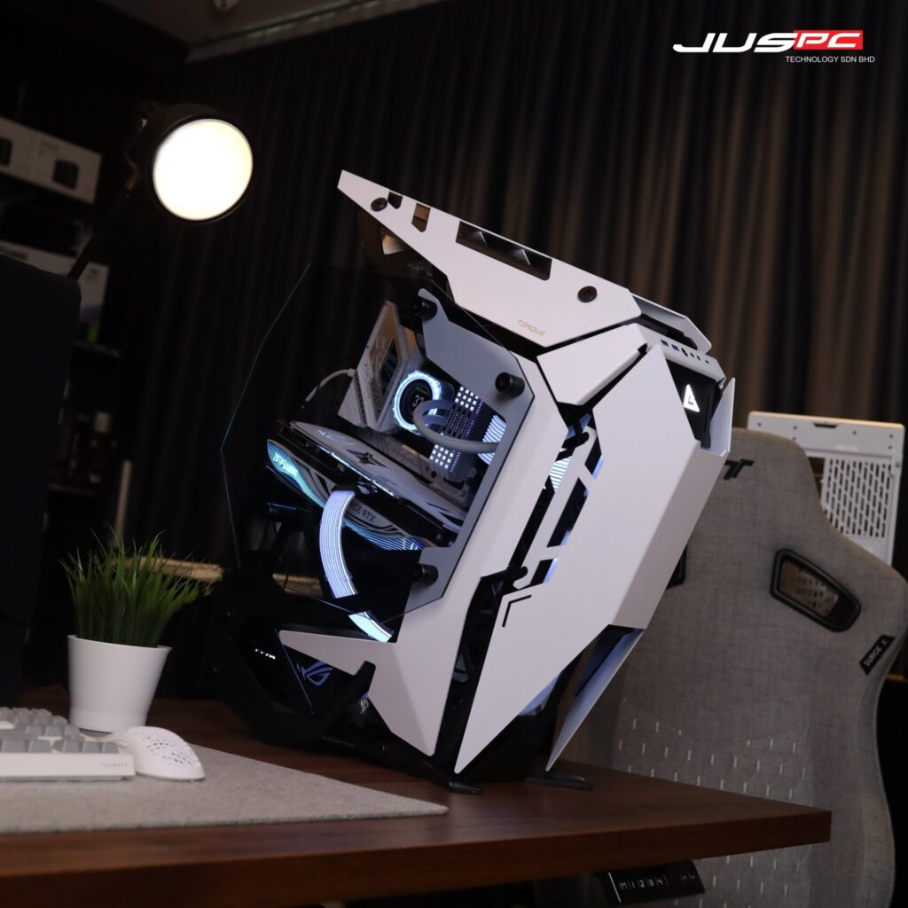 【ANTEC TORQUE WHITE ATX WHITE RIG: The Ultimate Open Frame Setup For ...