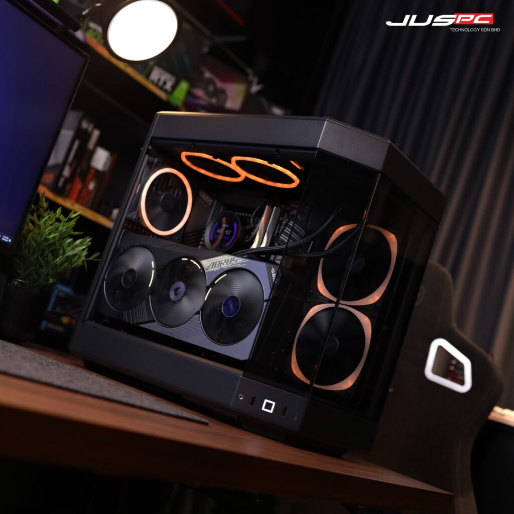 【HYTE Y60 DUAL Ultimate Gaming PC Setup】 | JusPC