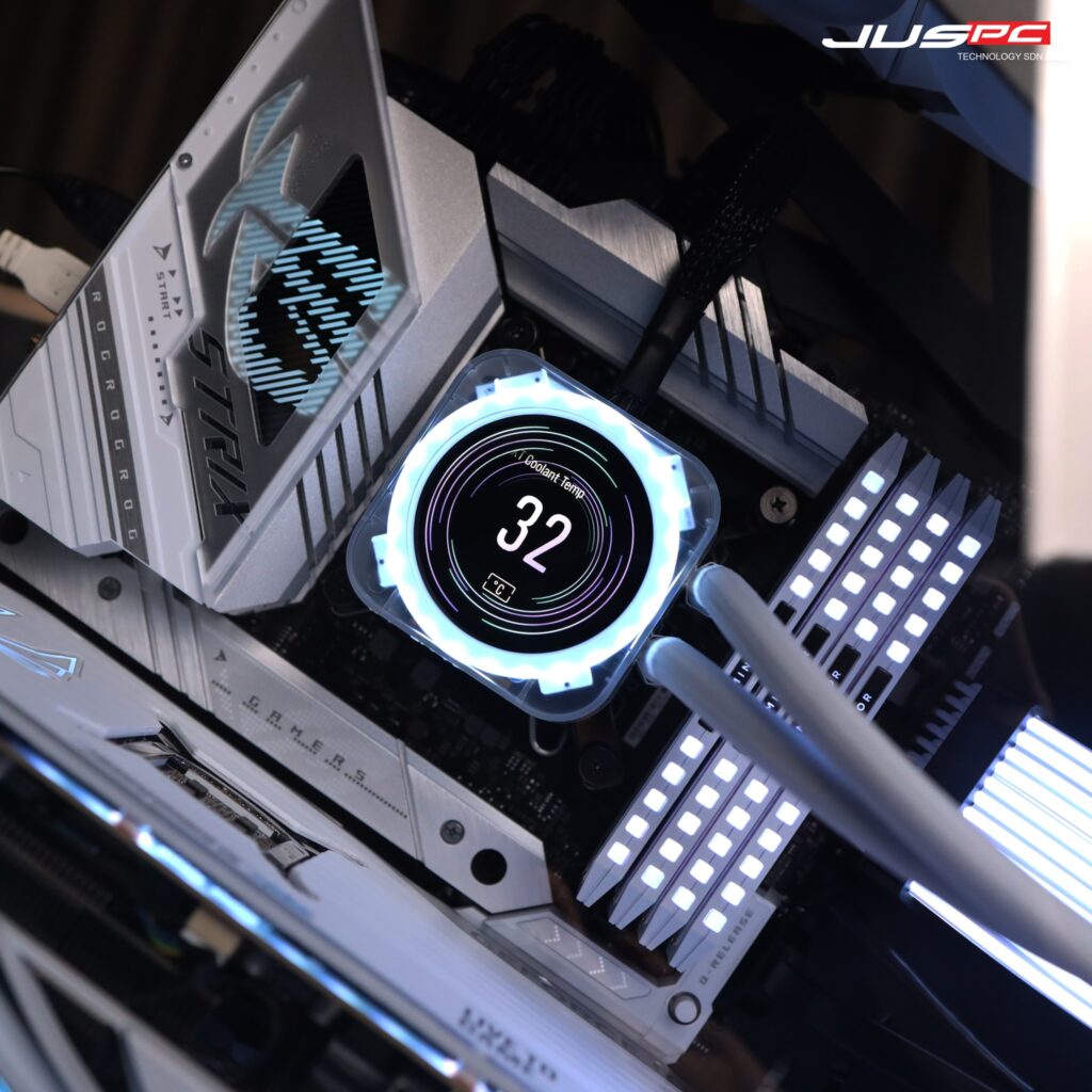 【ANTEC TORQUE WHITE ATX WHITE RIG: The Ultimate Open Frame Setup For ...