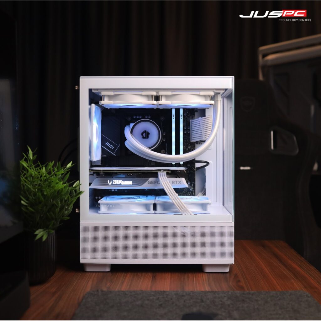 【Tecware Infinity M2 White Rig Build With RM4k】 | JusPC