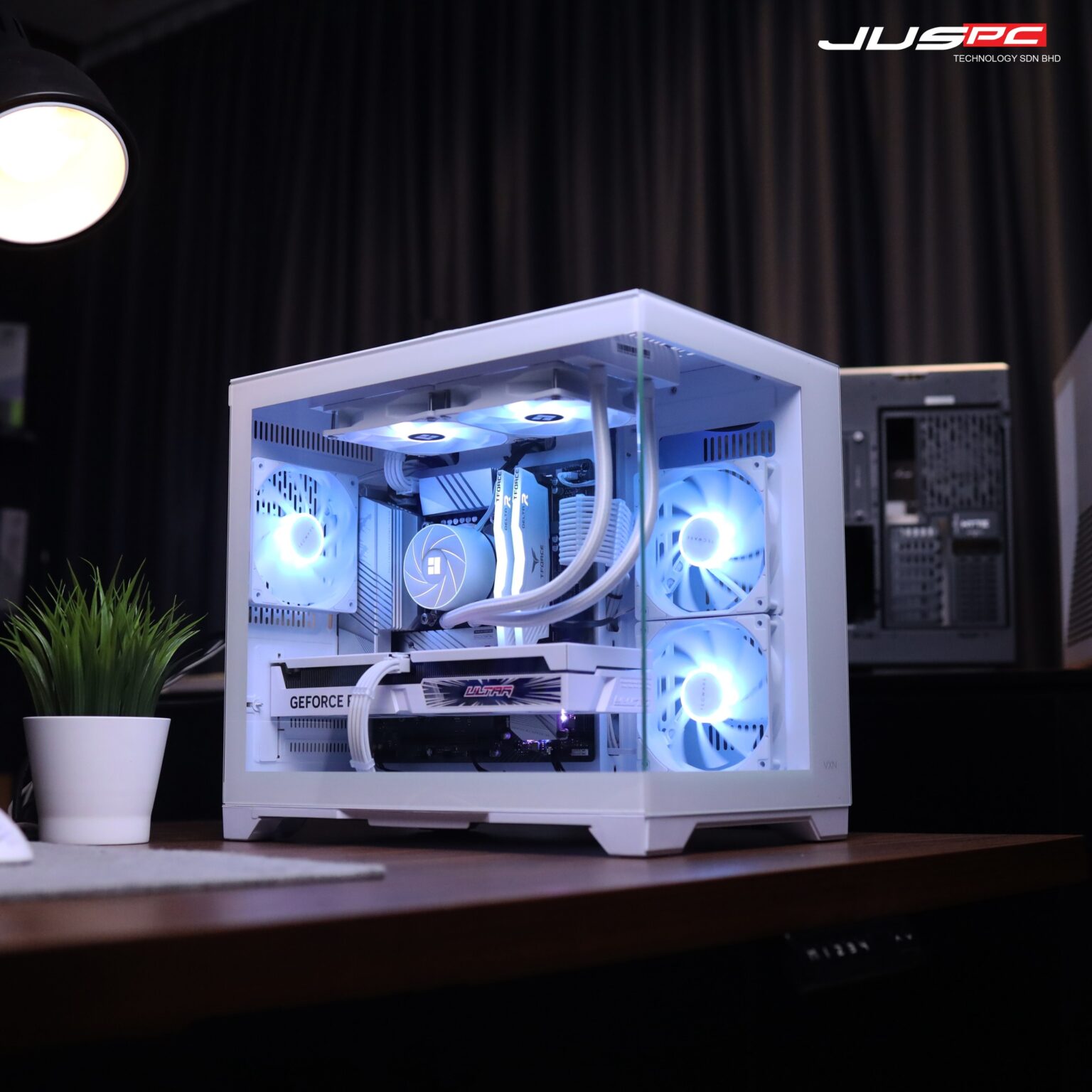 【Tecware VXN EVO Pure White RIG】 | JusPC