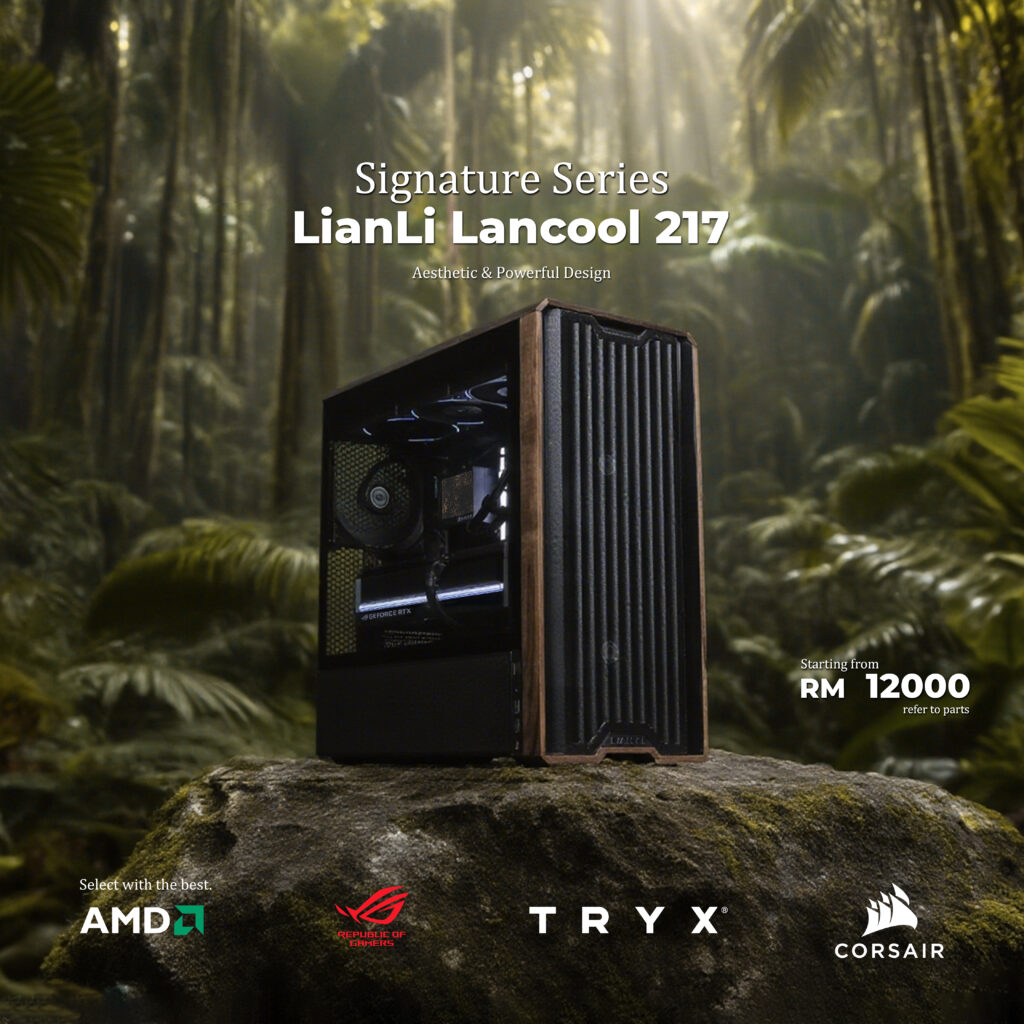 LIANLI LANCOOL 217 BLACK | JusPC